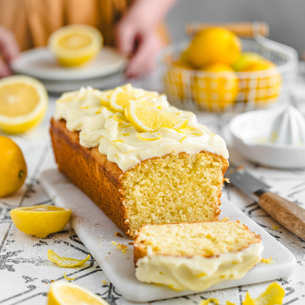 Saftiger Sizilianischer Zitronenkuchen